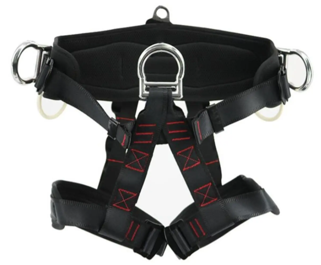 Safety Rock Climbing Rappelling Harness – Certified Cruizer